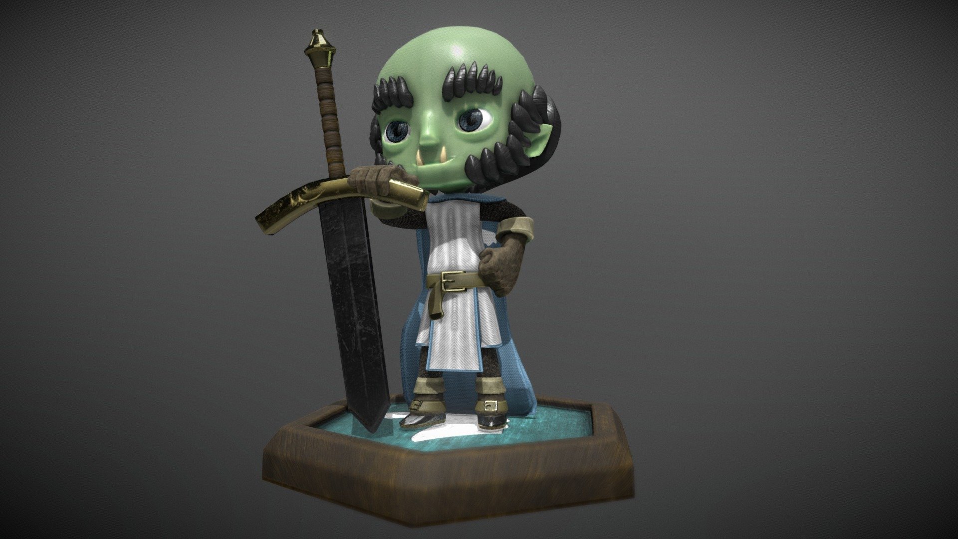 Henk Strong - 3D model by k1r1ll3r [f3c053b] - Sketchfab