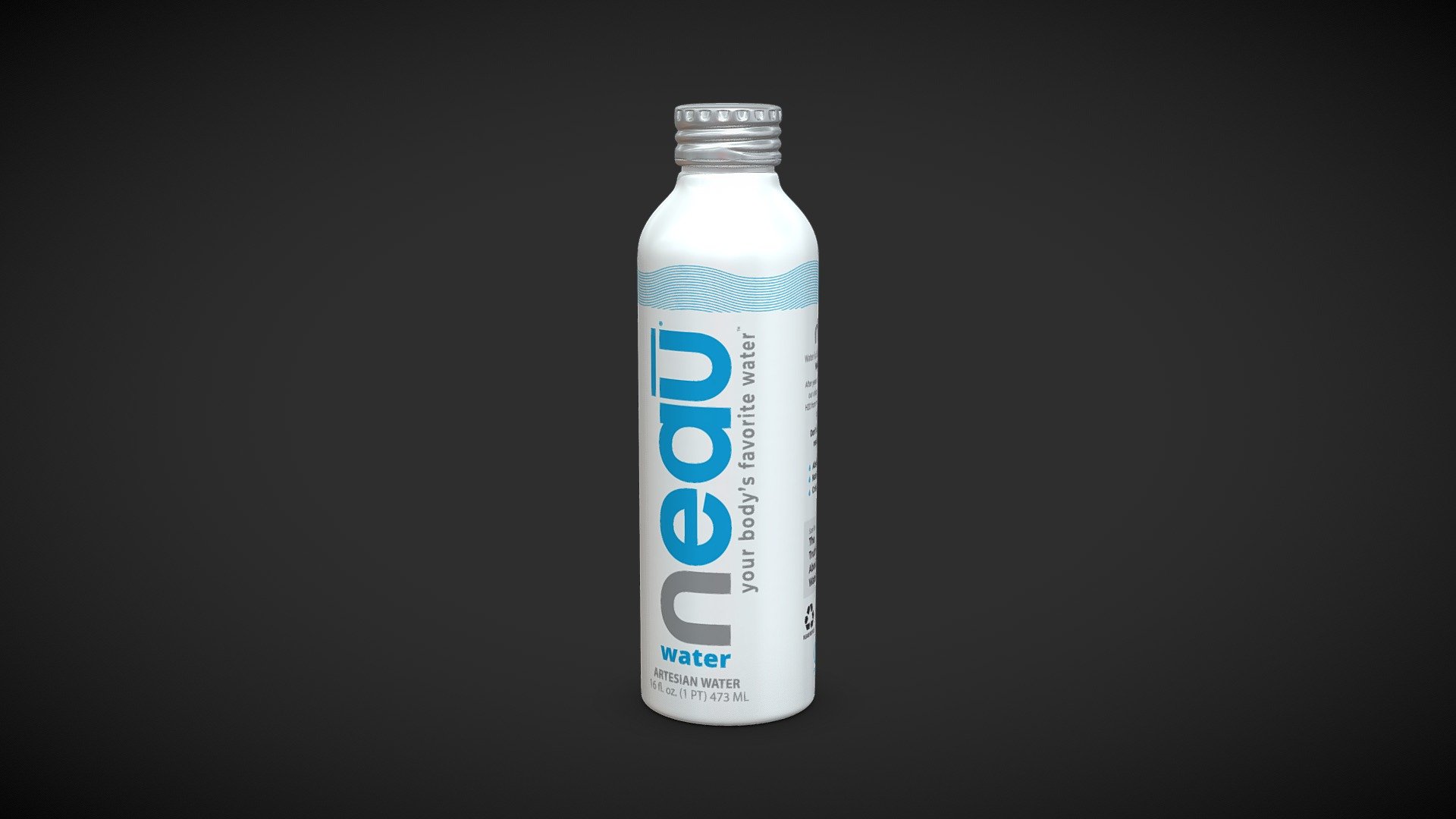 Water bottle - 3D model by MD.Jobair Hossain (@samrat33k) [f3c339f] - Sketchfab