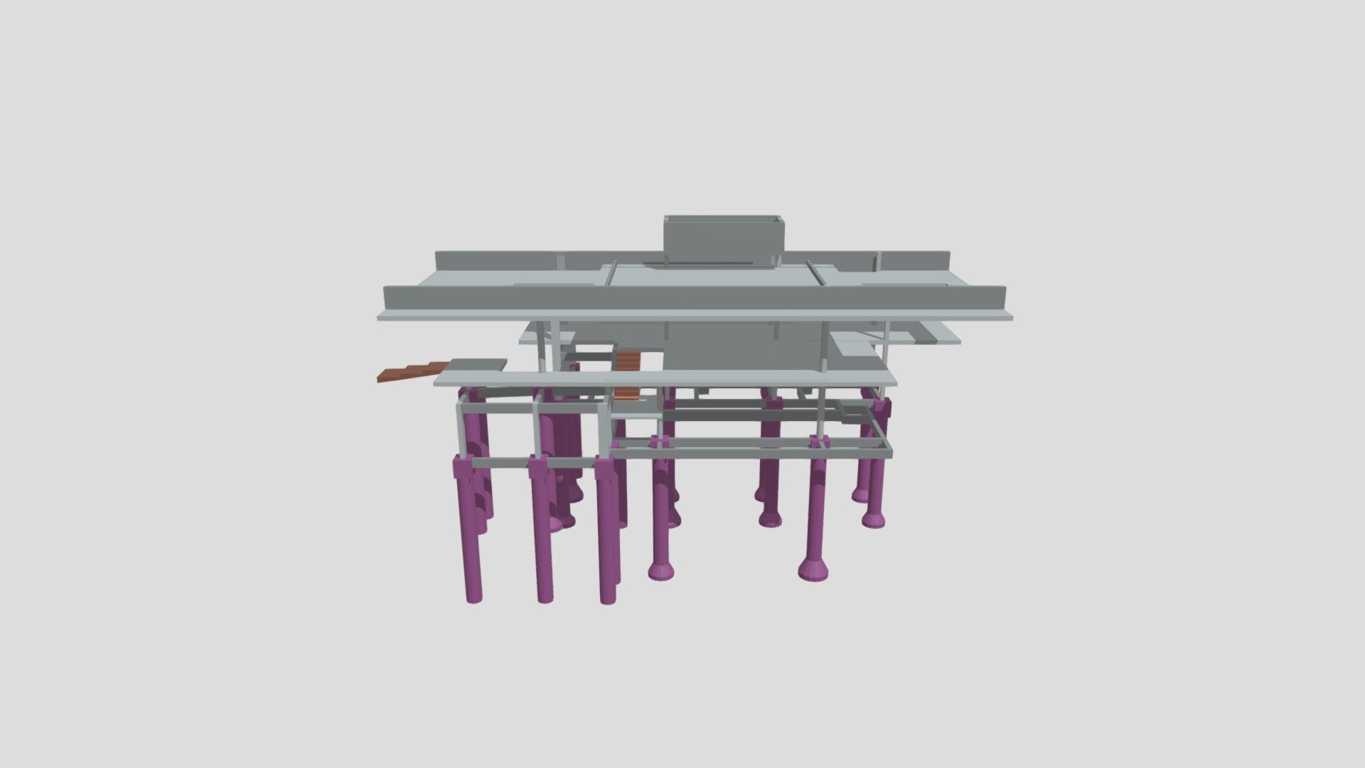 Projeto P1029 Casa CAG-R3 - 3D model by mvestruturas [f3c3e42] - Sketchfab
