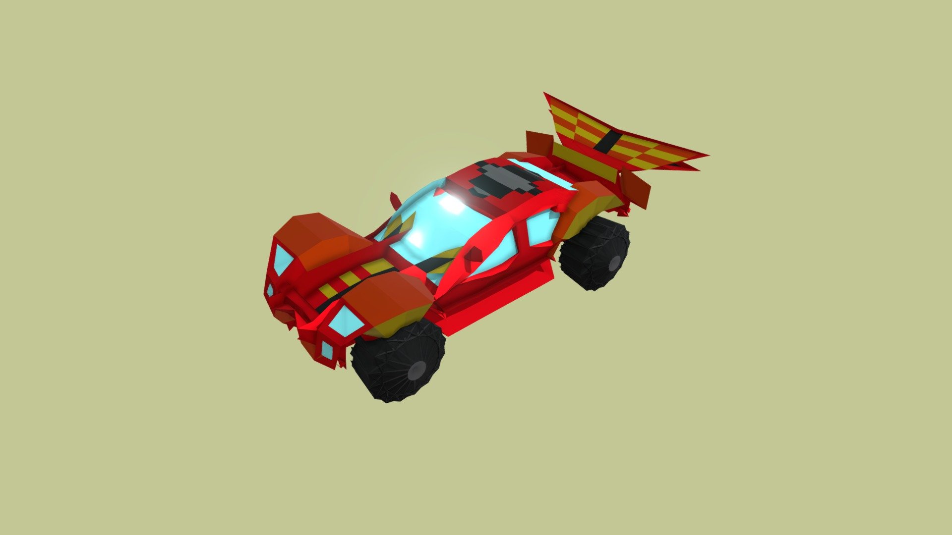 Racing Car - Download Free 3D model by BenAissa_Karim [f3c46ee] - Sketchfab