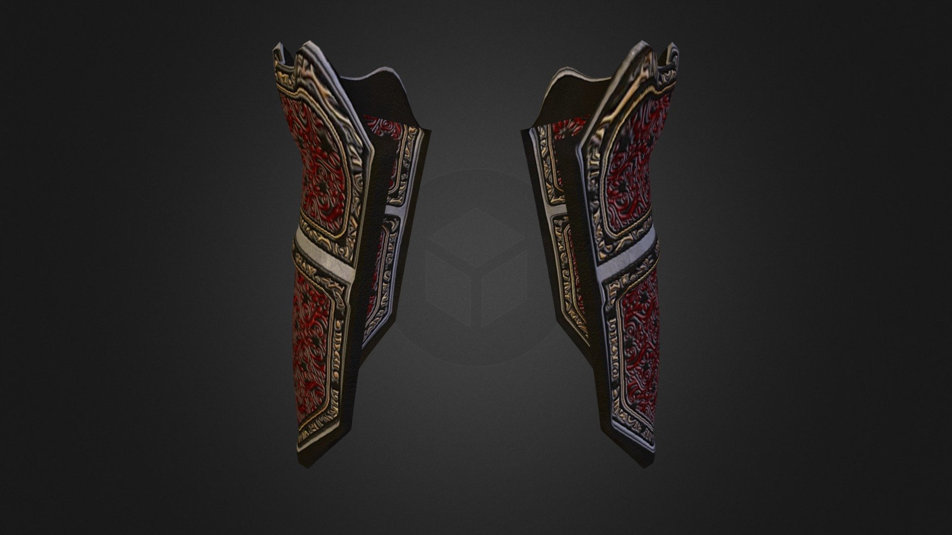 Dark Elf Armor - Tassets - 3D model by beholdmidia [f3c5072] - Sketchfab