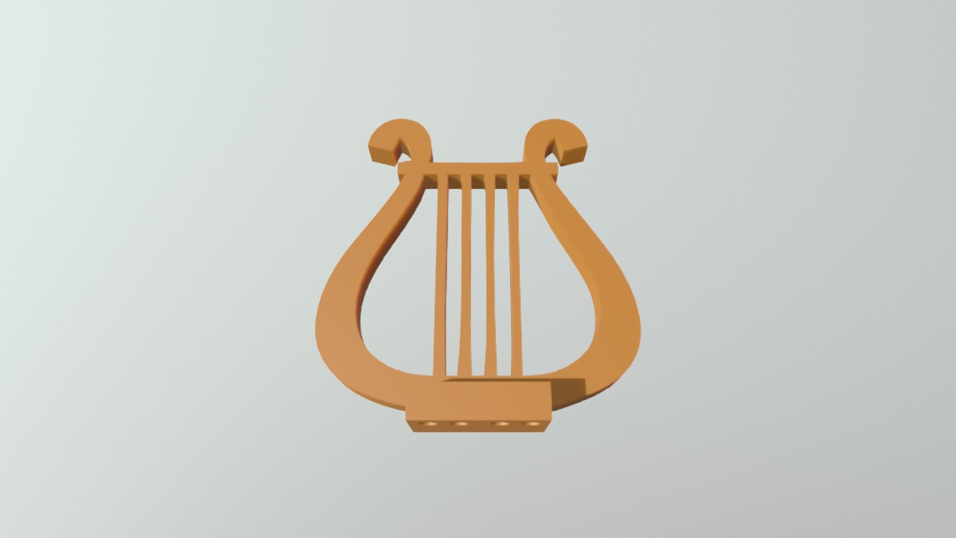 Lyre - 3D model by svassort [f3c62c3] - Sketchfab
