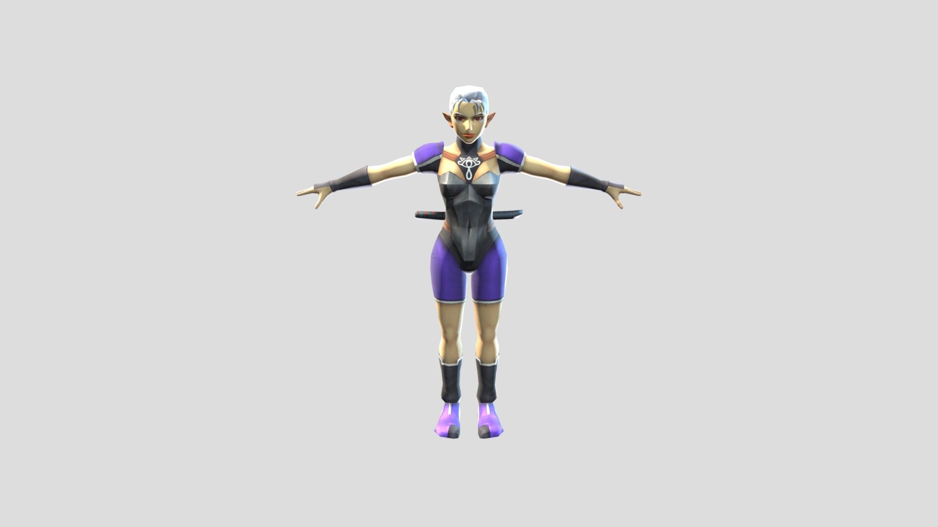 Wii U - Hyrule Warriors - Impa - 3D model by CaptainBlue777ver.2.0 ...