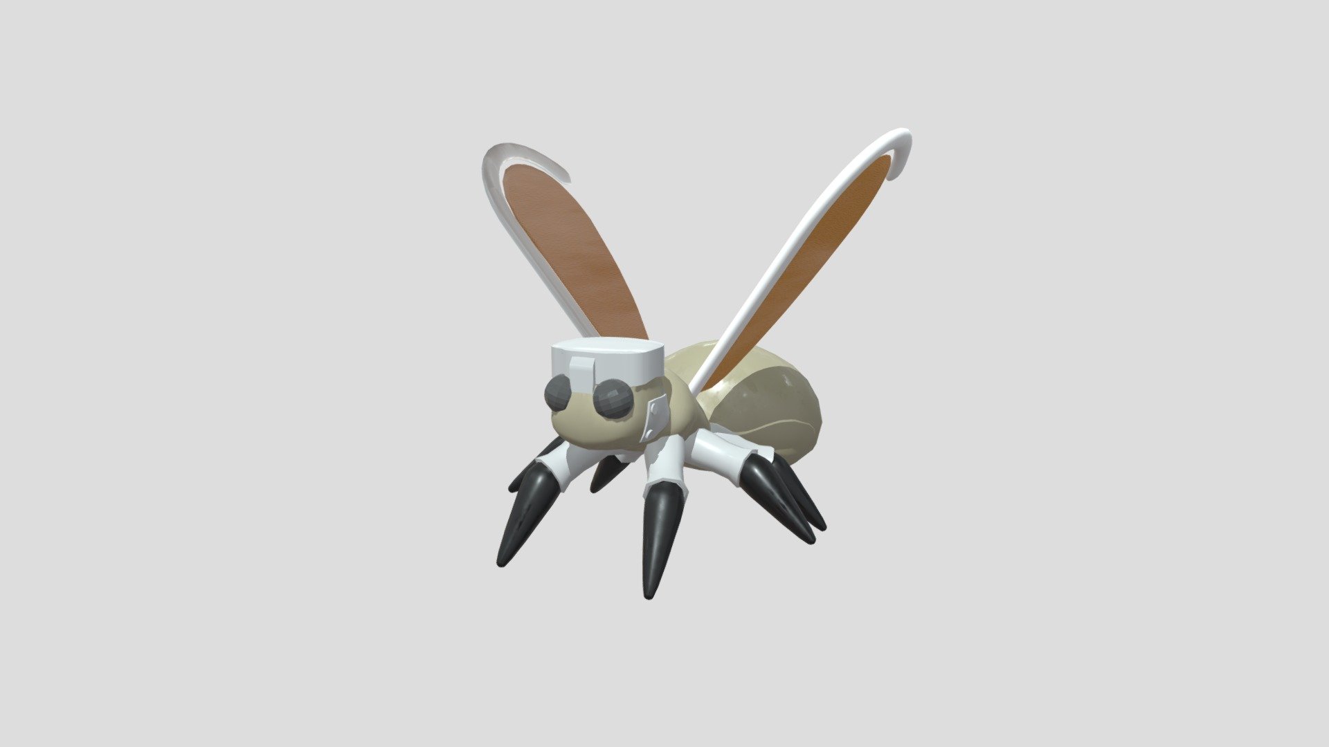 Robo Moth (Class Finals) - 3D model by TreadBrightly [f3c6605] - Sketchfab