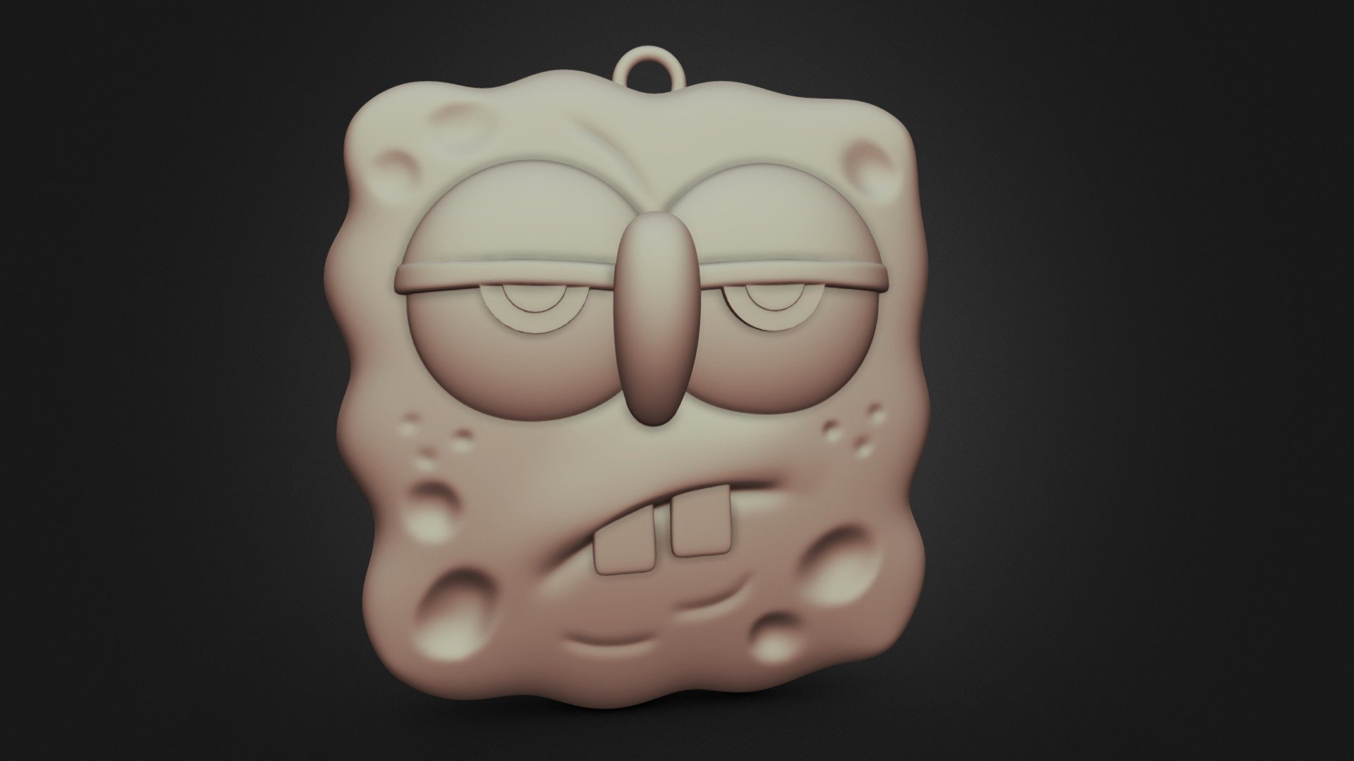 SpongeBob Keychain - Buy Royalty Free 3D model by yogi_sandhi [f3c729b ...