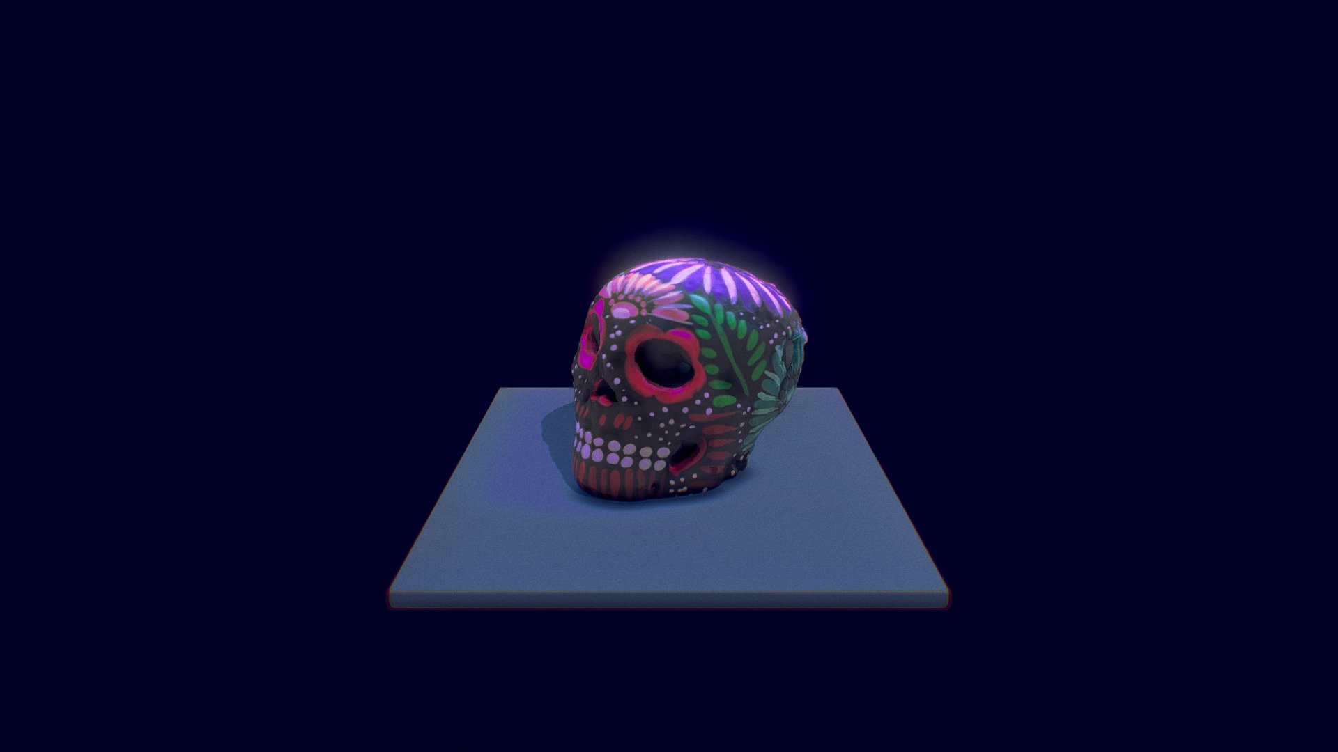 Calavera Mexicana - Download Free 3D model by sasenart [f3c747c ...
