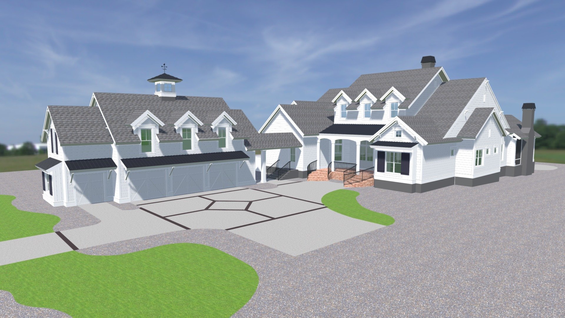 Exterior - Cockett - 360 spin model of 3D house - 3D model by ...