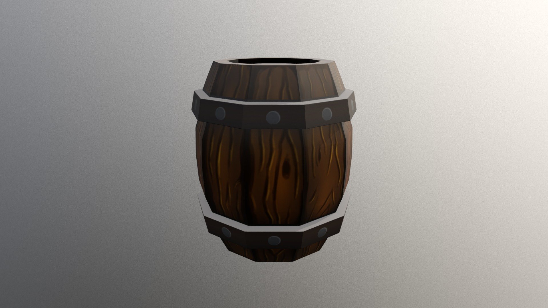 Barrel - 3D model by ozx96 [f3c869a] - Sketchfab