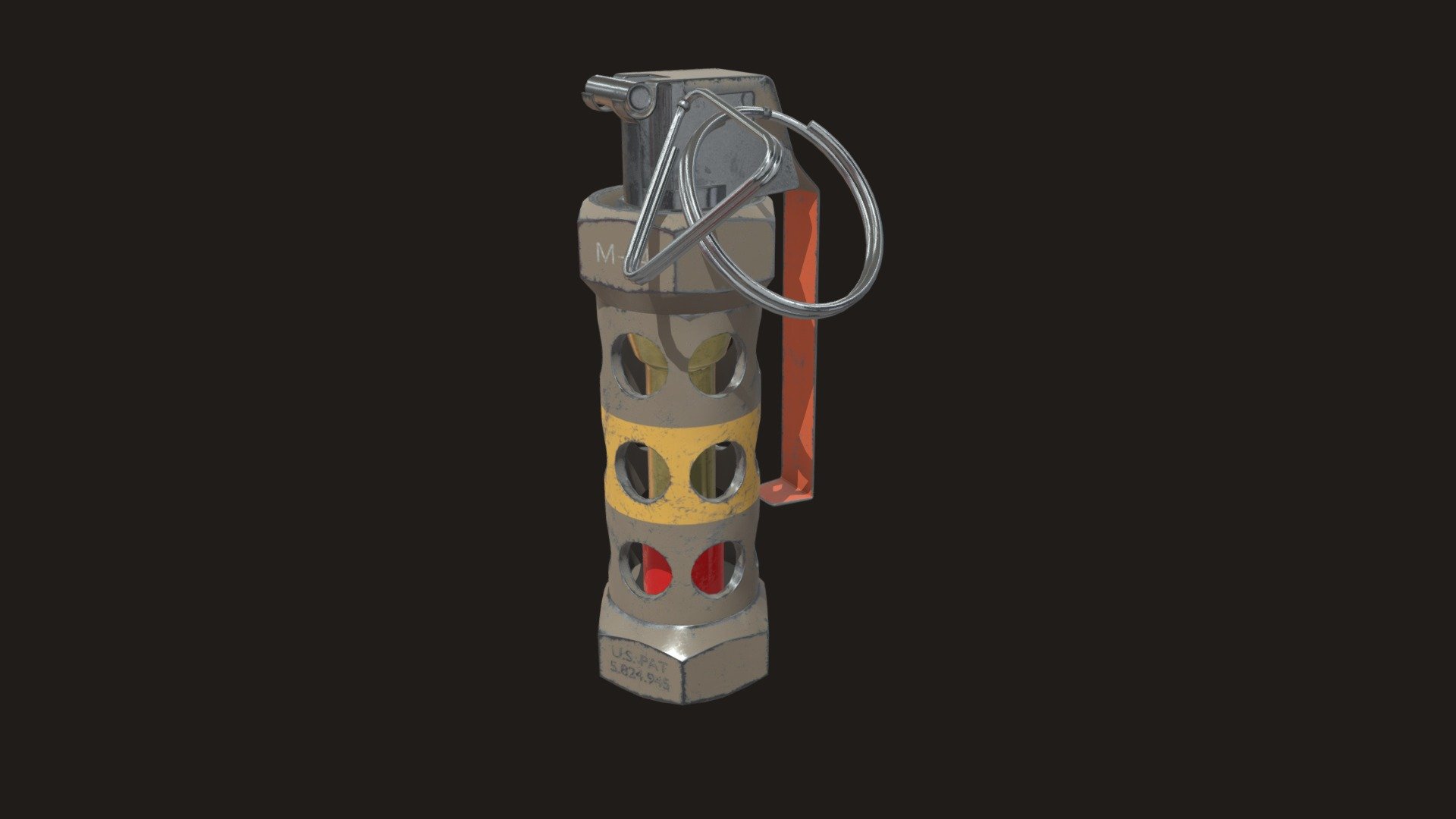 Stun Grenade Game-ready Asset - Download Free 3D model by Aaron ...