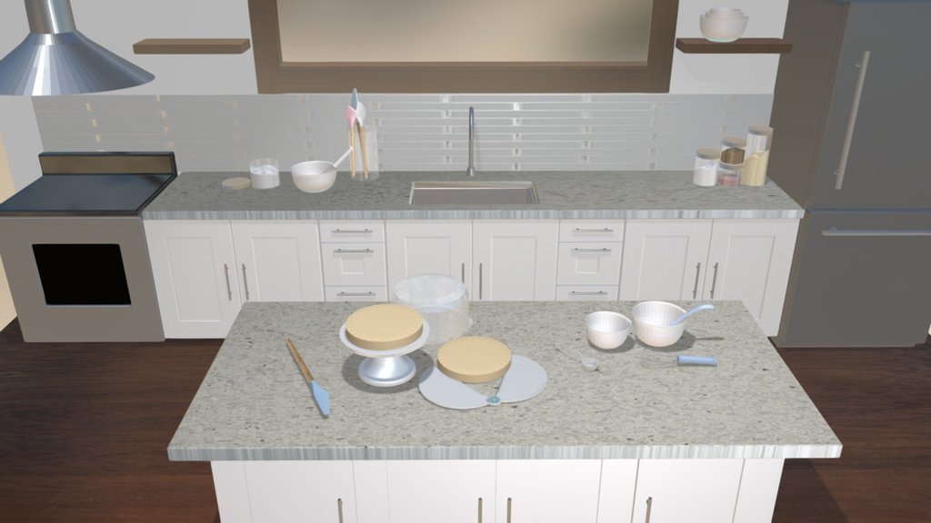 TSP Kitchen - 3D model by midge.ramsey [f3ca7ac] - Sketchfab