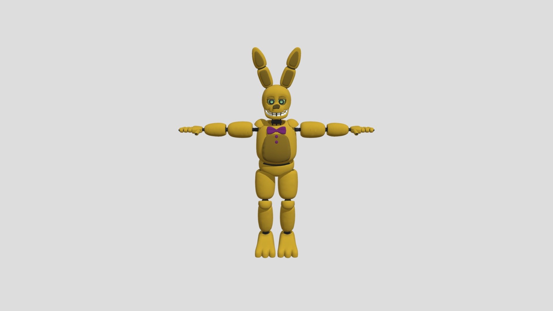 Springbonnie EA - 3D model by SUSSYMODEL12 [f3cb7a9] - Sketchfab