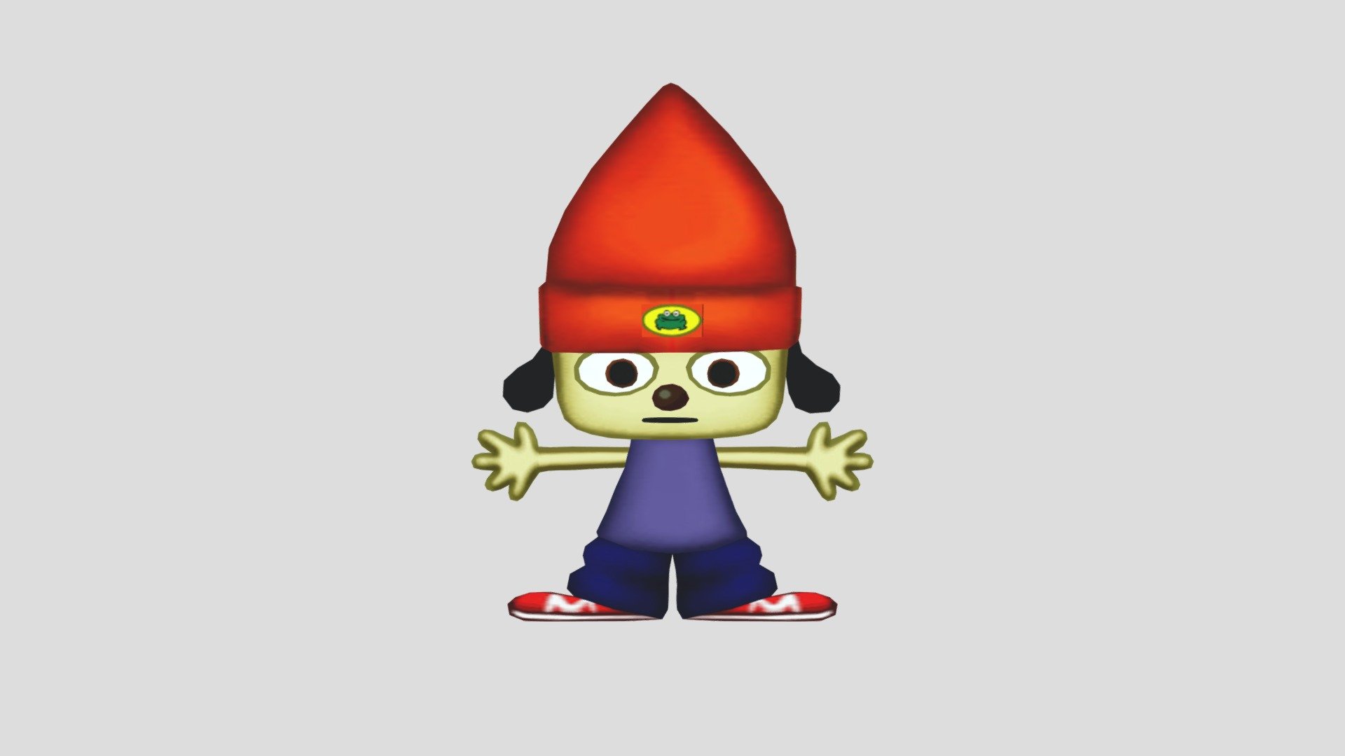 parappa - 3D model by sylveongirl (@pinkkittymeow) [f3cccf4] - Sketchfab