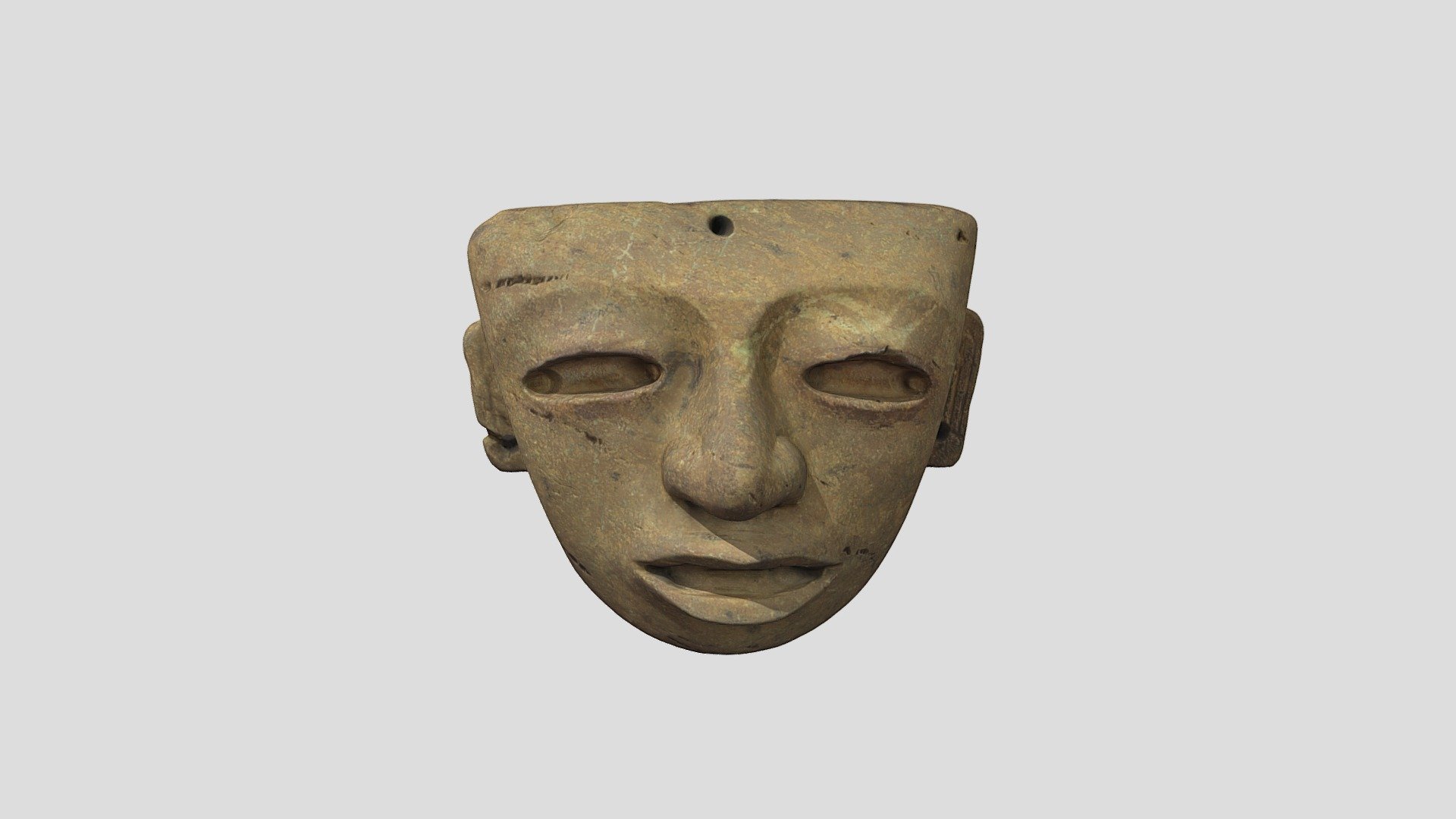 Masque Teotihuacan Illa - 3D model by peps3D [f3cd3ea] - Sketchfab
