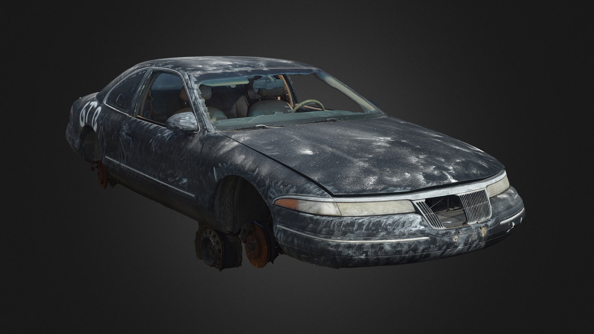 1993-1996 Mark VIII [Scan] - 3D model by Rush_Freak [f3cecc5] - Sketchfab