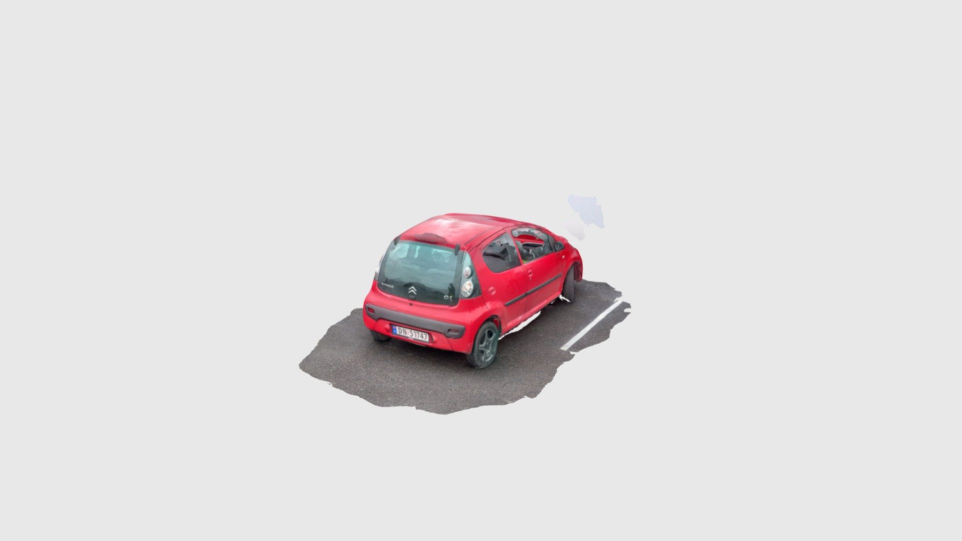 Small car - Download Free 3D model by doedens [f3cf4fa] - Sketchfab