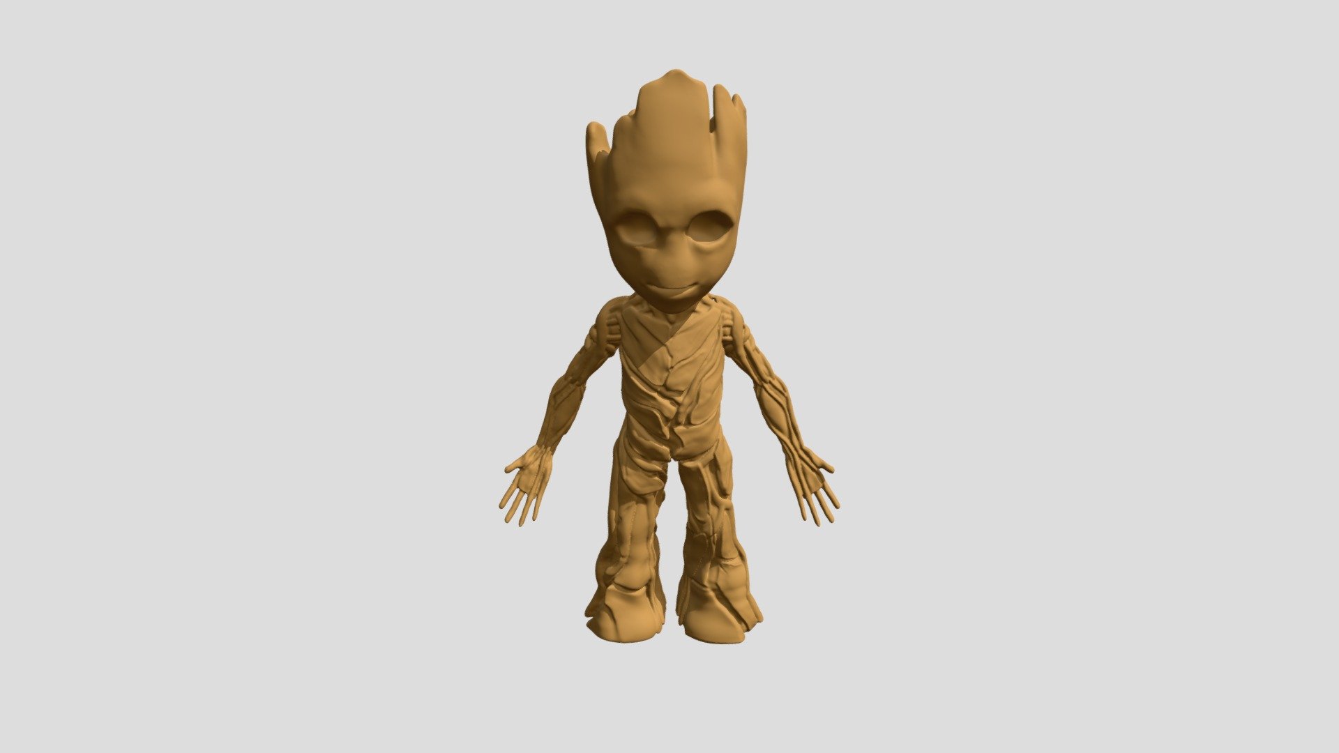 Groot - 3D model by herbatron [f3d1550] - Sketchfab