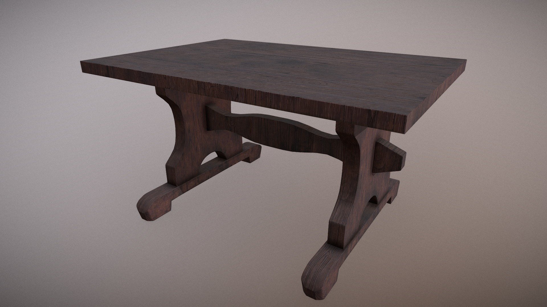 Old Table - Download Free 3D model by max_sukhin [f3d1a35] - Sketchfab