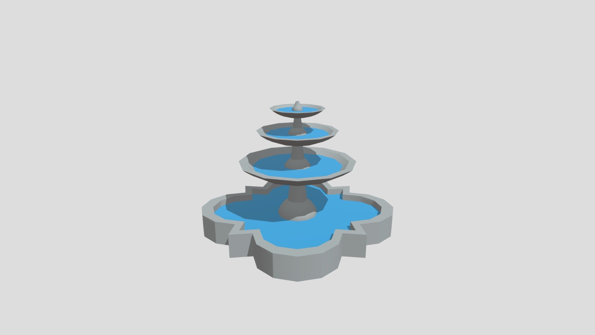 Fountain - Download Free 3D model by Akinremi [f3d1e90] - Sketchfab