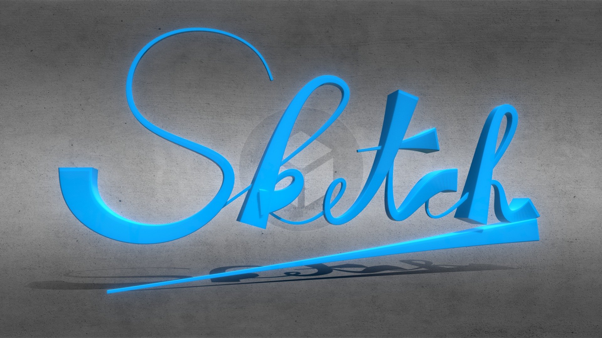 Animated handwritten text - Download Free 3D model by ...