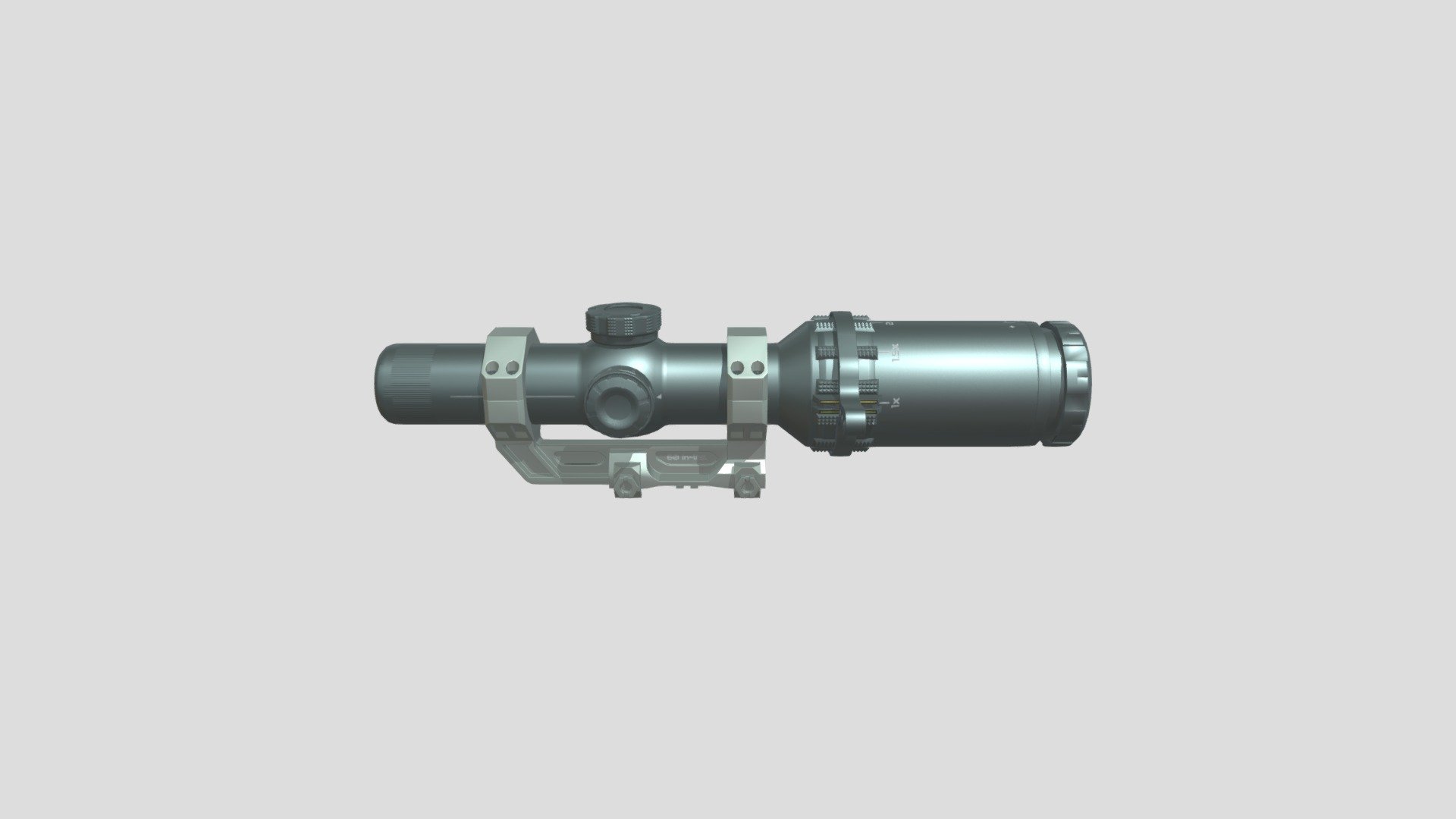 Sniper Scope - 3D model by archipovilya [f3d4baa] - Sketchfab