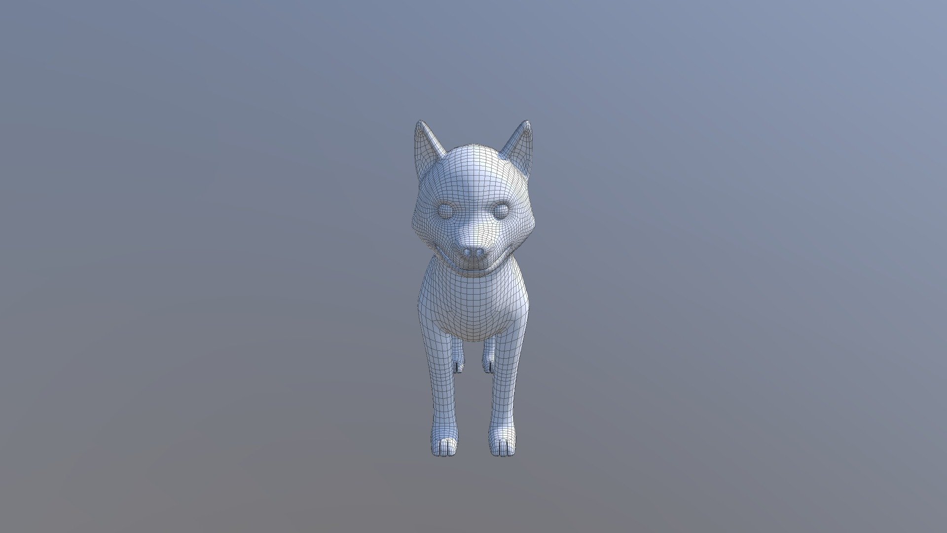 Happy Doggo - 3D model by RoyalPlebeian [f3d5825] - Sketchfab