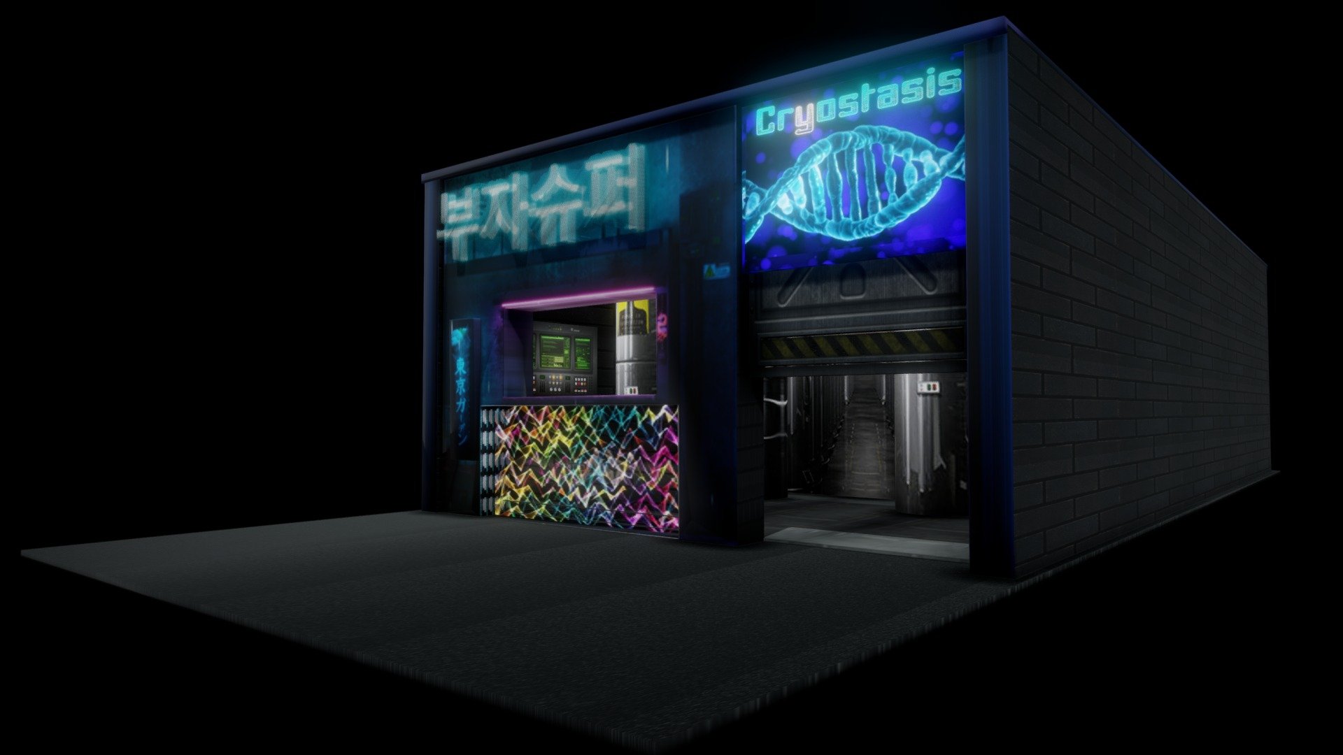Cryostasis Facility - Download Free 3D model by tl0615 [f3d5a6c ...