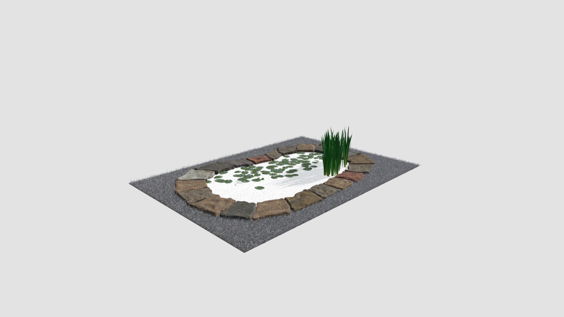 pond - Buy Royalty Free 3D model by Evermotion [f3d6c15] - Sketchfab Store