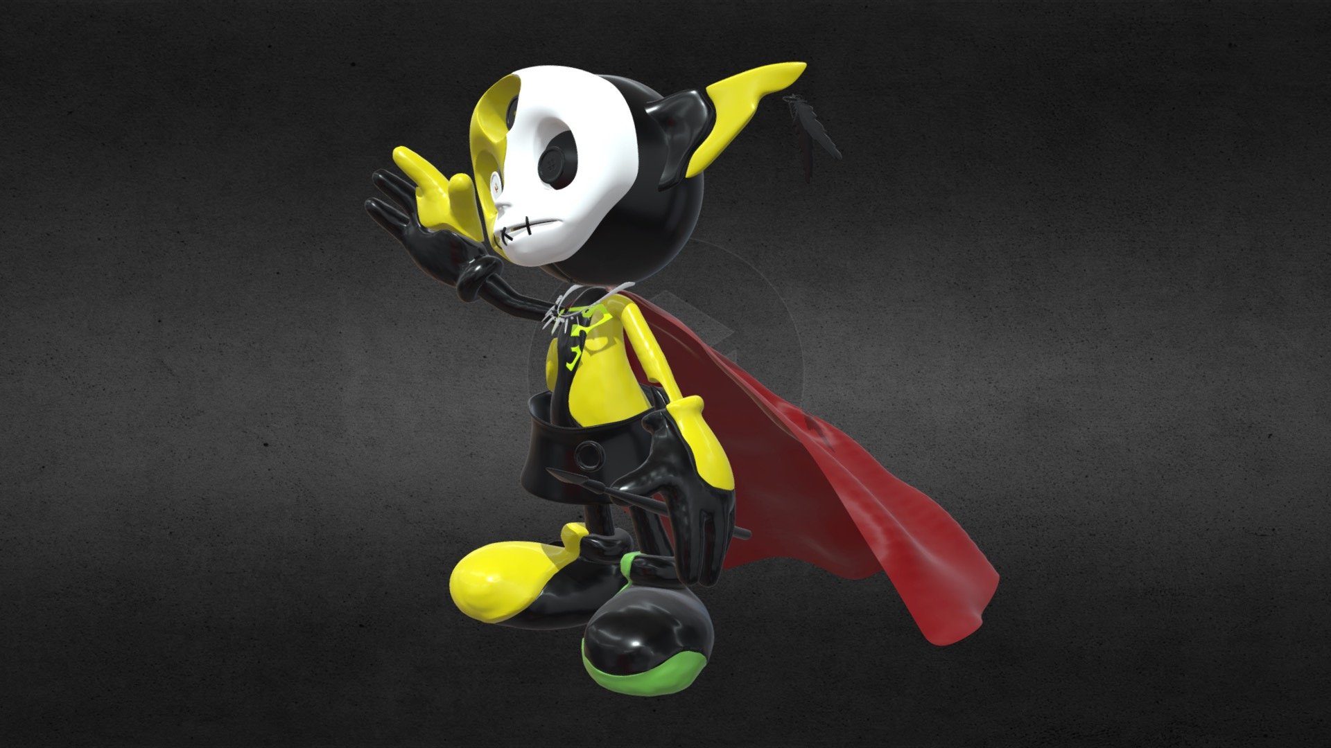 HOMI: VooDoo Hero Kids - 3D model by Broken Crayons 🖍 Experience ...