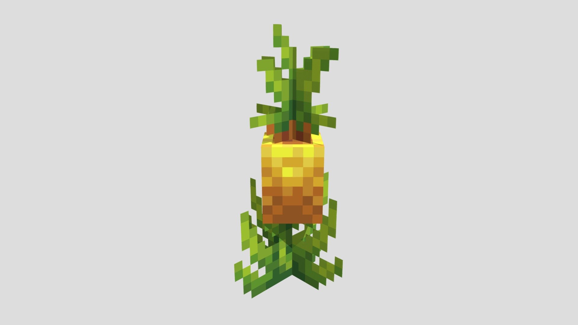 Pineapple 5 - 3D model by BlackOne (@blackonez) [f3d8c51] - Sketchfab