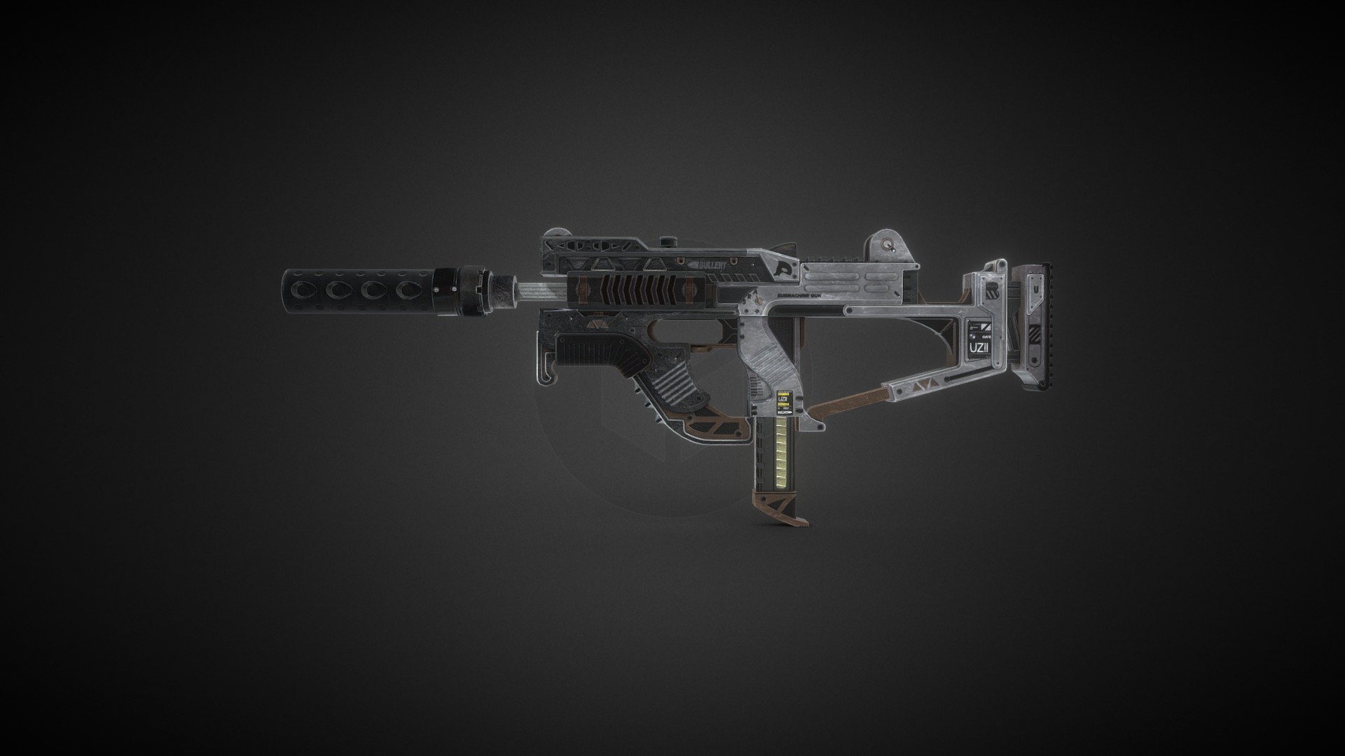 AVA's Uzi_NTS - Download Free 3D model by alx_flameniro [f3d9887 ...