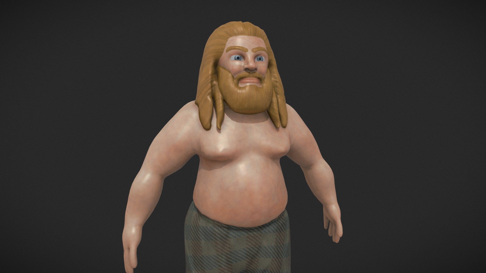 Fat Thor - 3D model by garrett.windus1 [f3d98cc] - Sketchfab