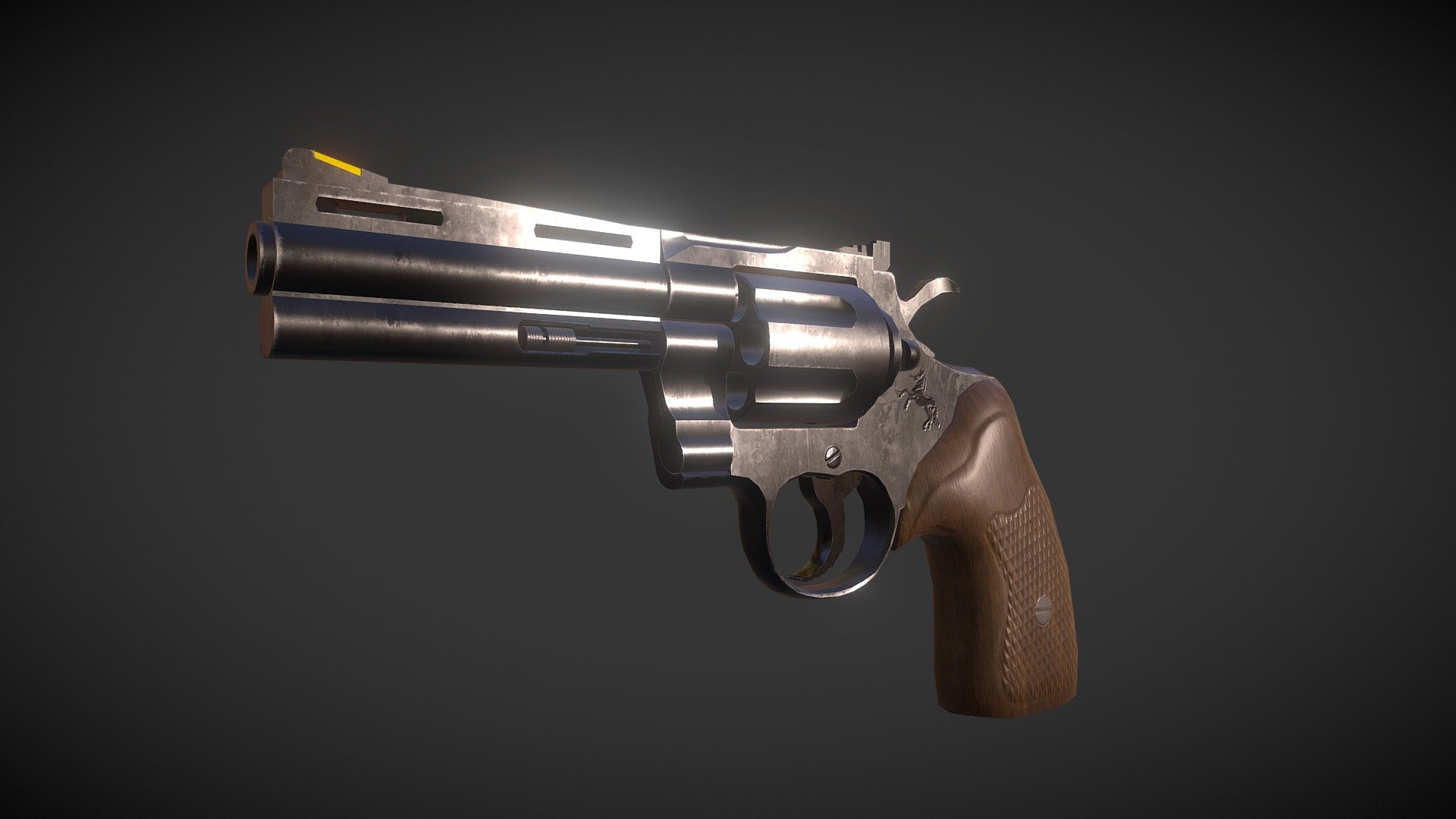 Revolver Colt 357 - Download Free 3D model by NoMoreFeelings [f3dac39 ...