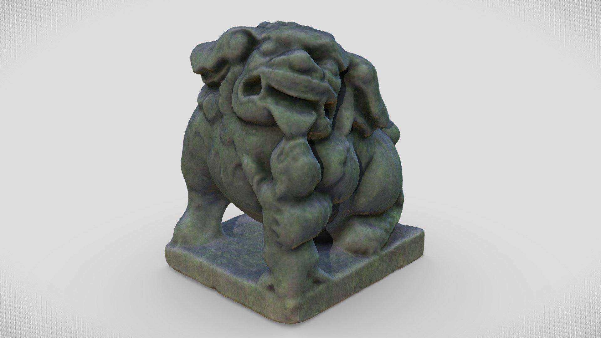 Temple Wind Lion - Retopo - Download Free 3D model by Duznot (@duz_vr ...