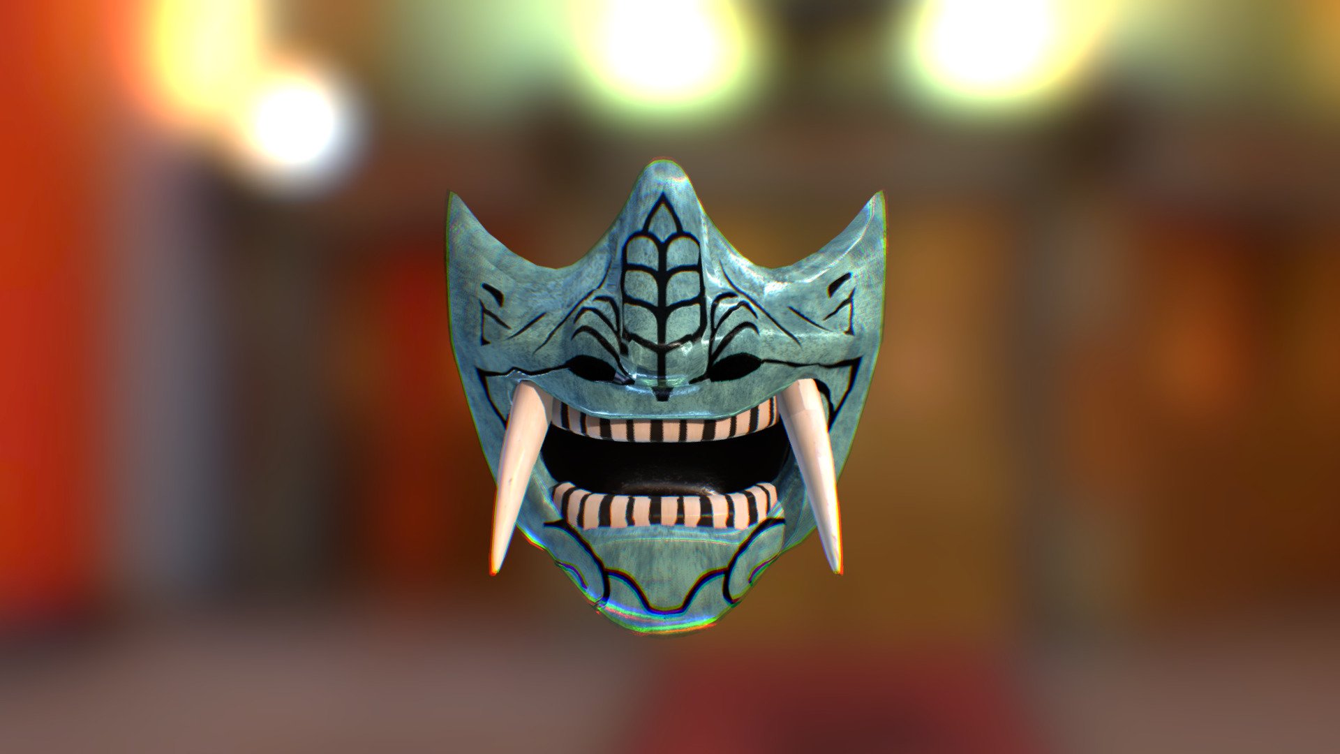24-01 Oni Mask - Download Free 3D model by ZeKa Arts (@zekaarts ...