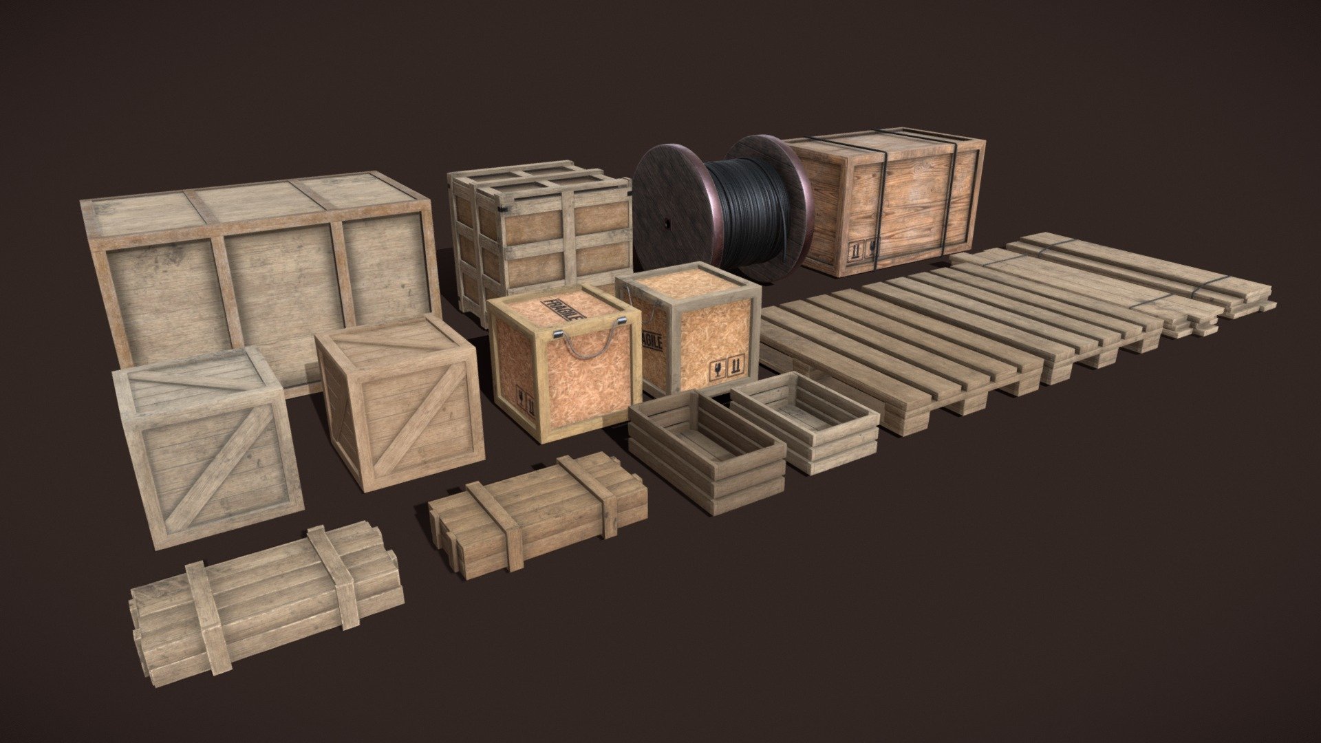 Industrial Assets - Buy Royalty Free 3D model by Zambur [f3dd812 ...