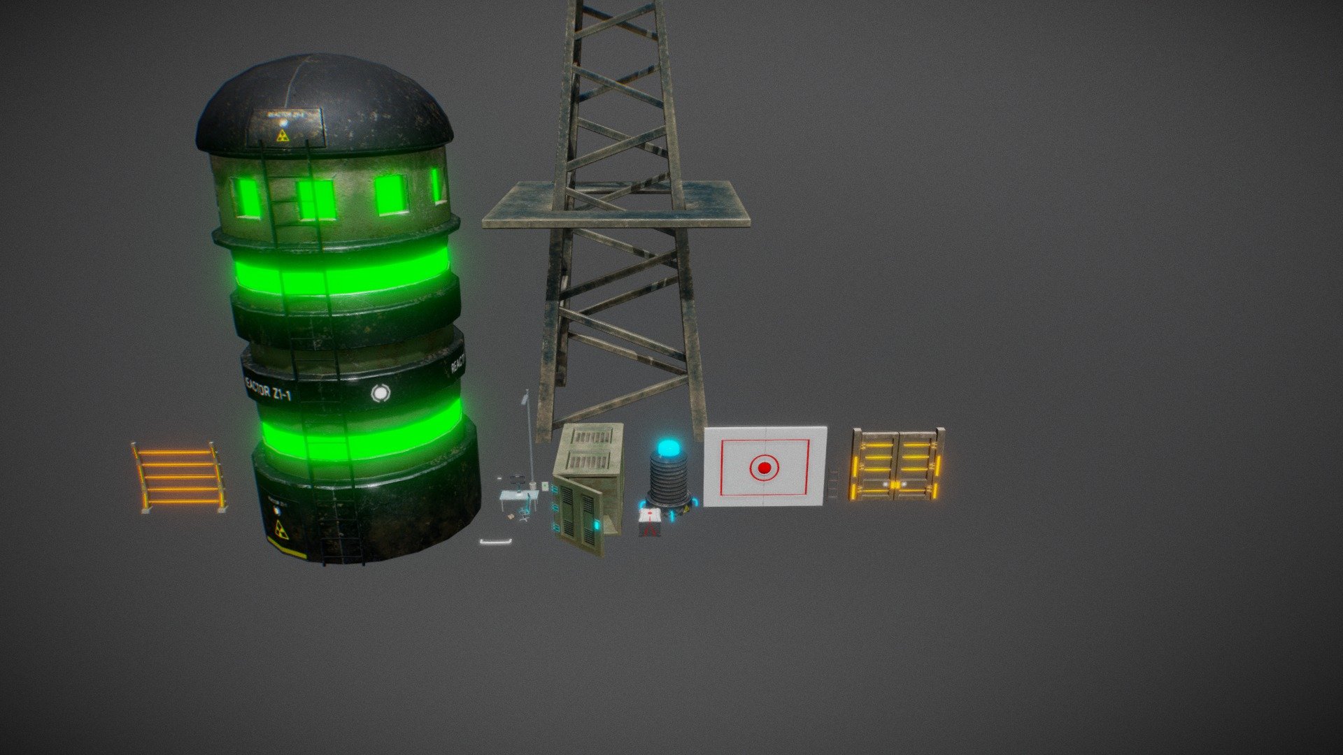 REACT Asset Scene - 3D model by mwltu [f3ddaaa] - Sketchfab