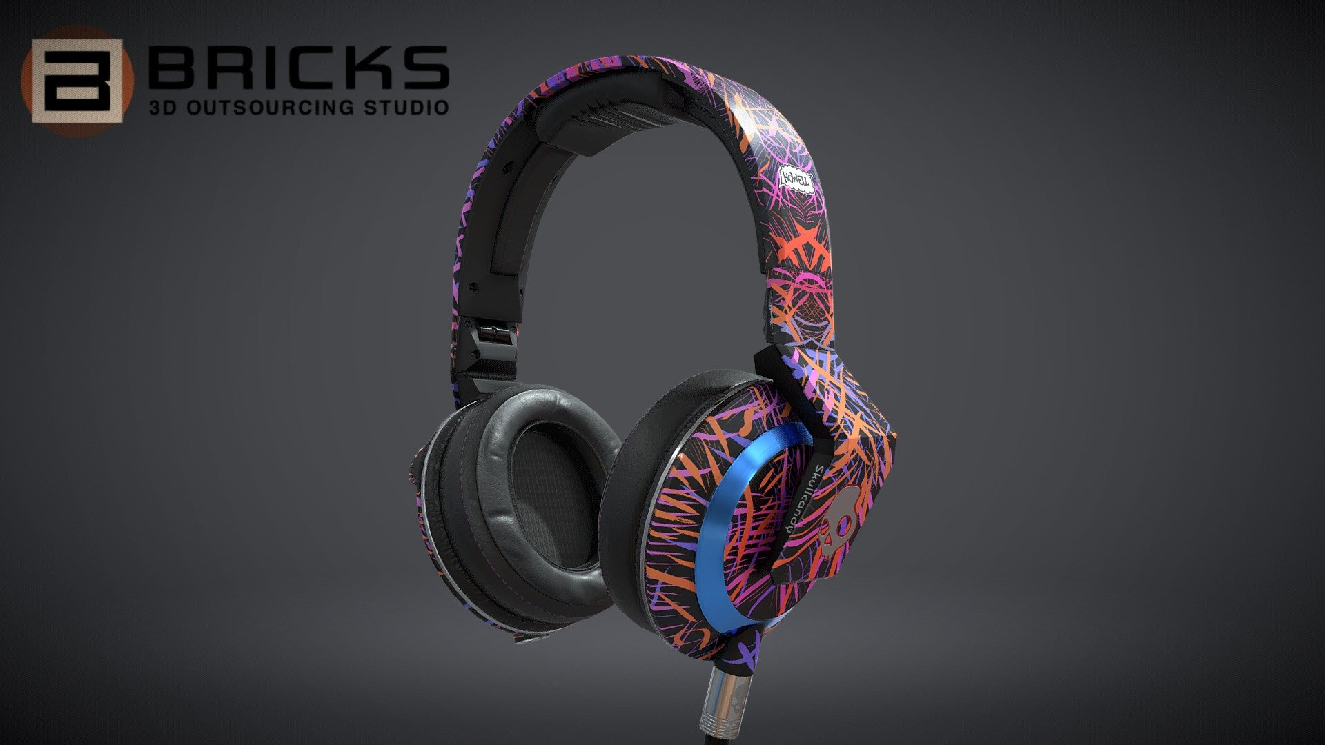 SkullCandy Mix Master AR model - 3D model by bricks3dstudio [f3e0677 ...