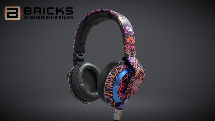 Skullcandyheadphone3dmodel 3D models - Sketchfab