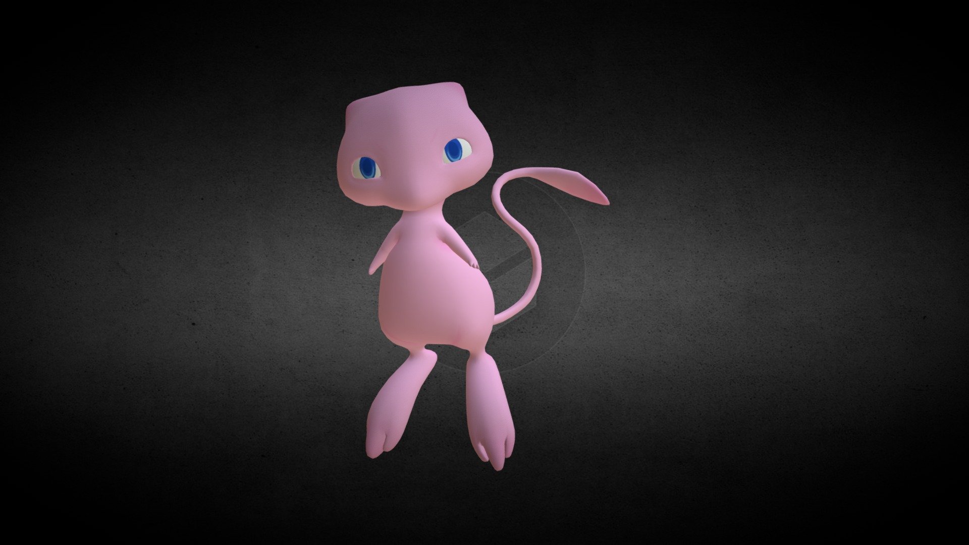 Mew - 3D model by Luis C. García (@luiscg2303) [f3e2465] - Sketchfab
