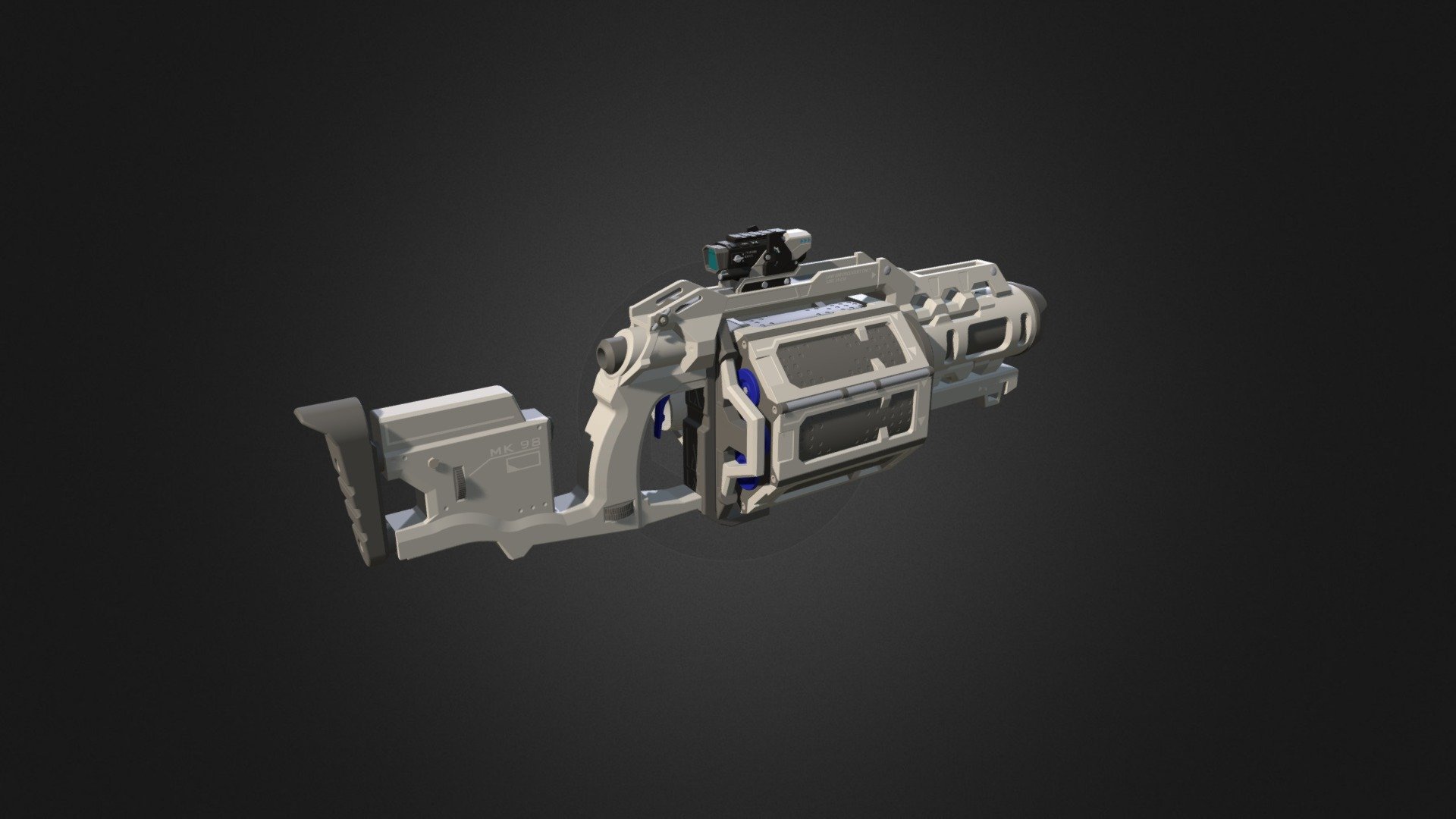 Cod Black Ops 3 - War Machine - 3D model by Sóstenes Reis ...