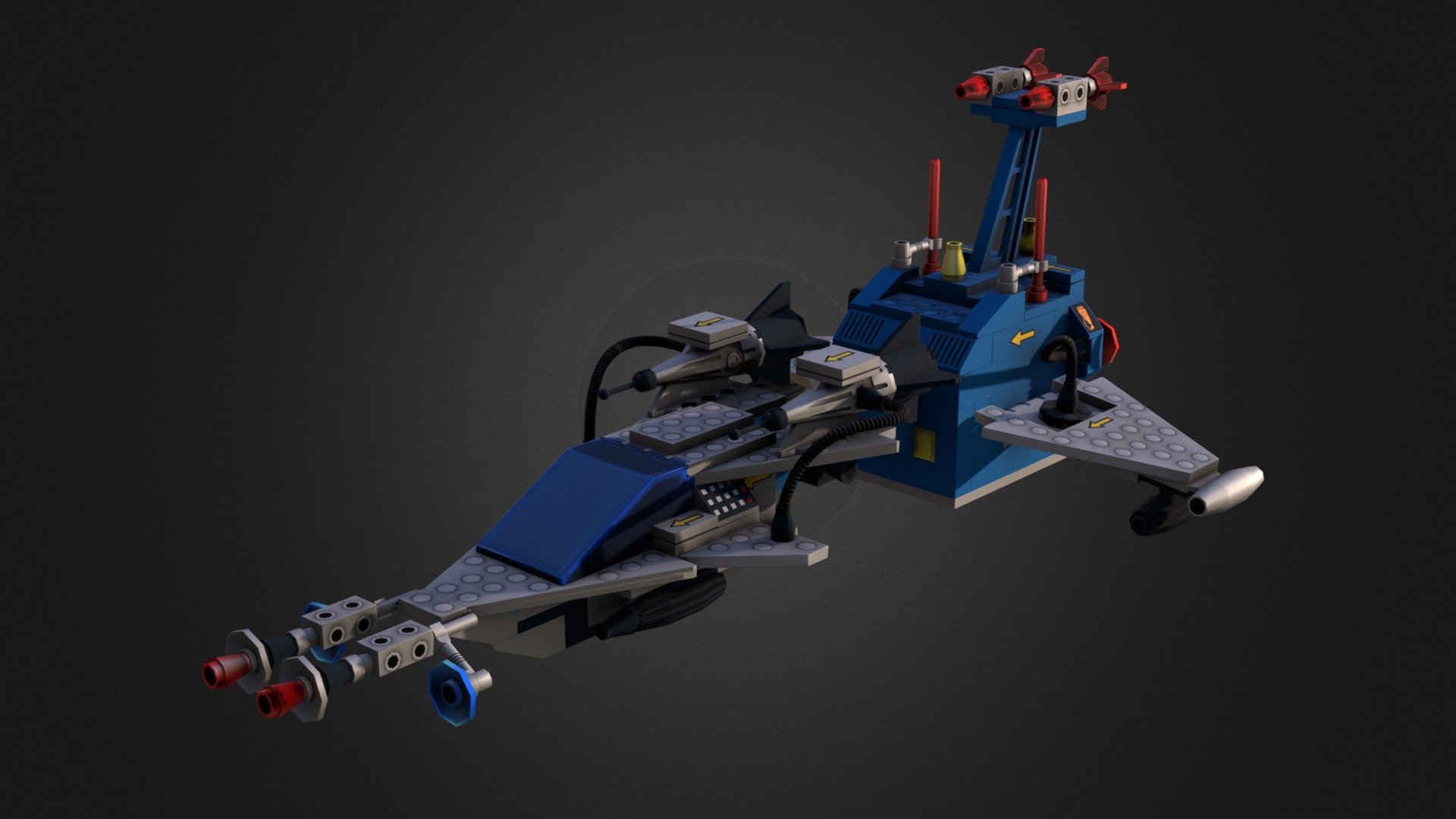 6931 FX Star Patroller - Buy Royalty Free 3D model by sastrei [f3e4acc ...