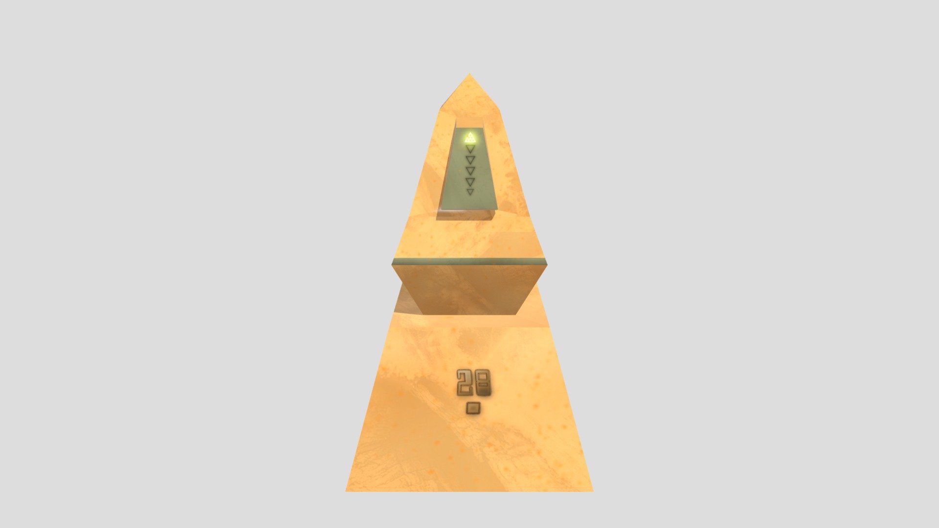 Pyramid One - 3D model by Mars9thHouse [f3e58bc] - Sketchfab