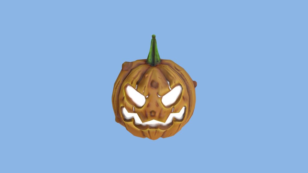 Pumpkin Head - 3D model by thibsorti [f3e5f96] - Sketchfab
