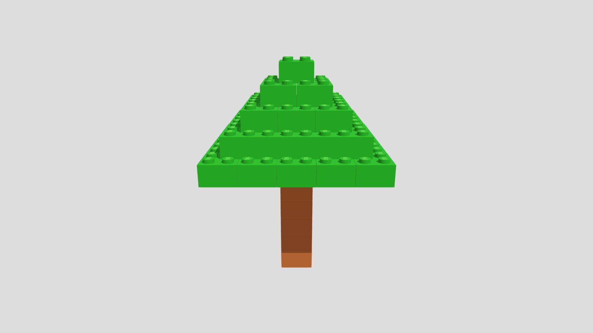 Lego Tree - Download Free 3D model by Xindicate [f3e6b27] - Sketchfab