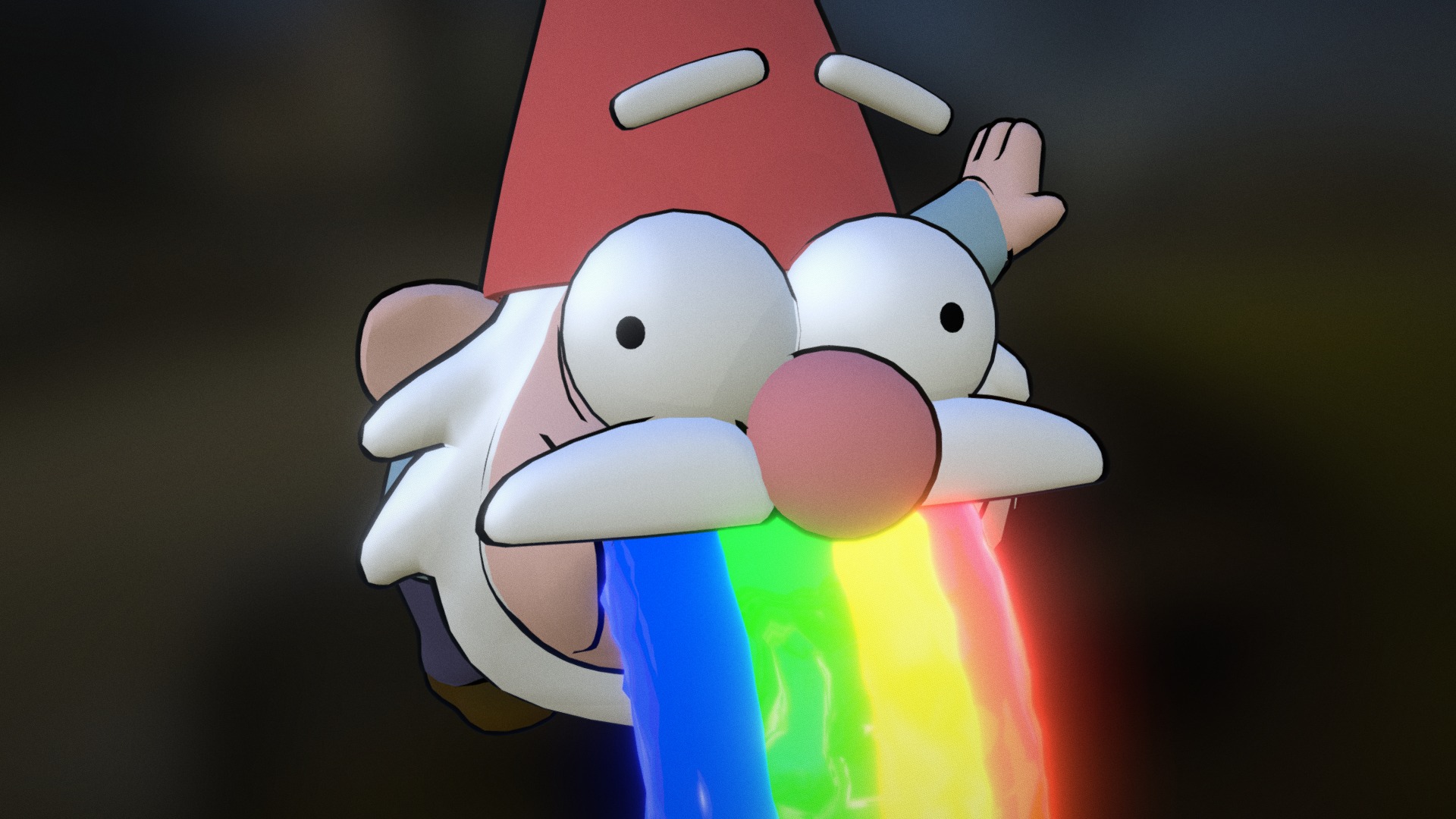 Gnomo Gravity Falls - 3D model by The Cube 3D Animation School ...