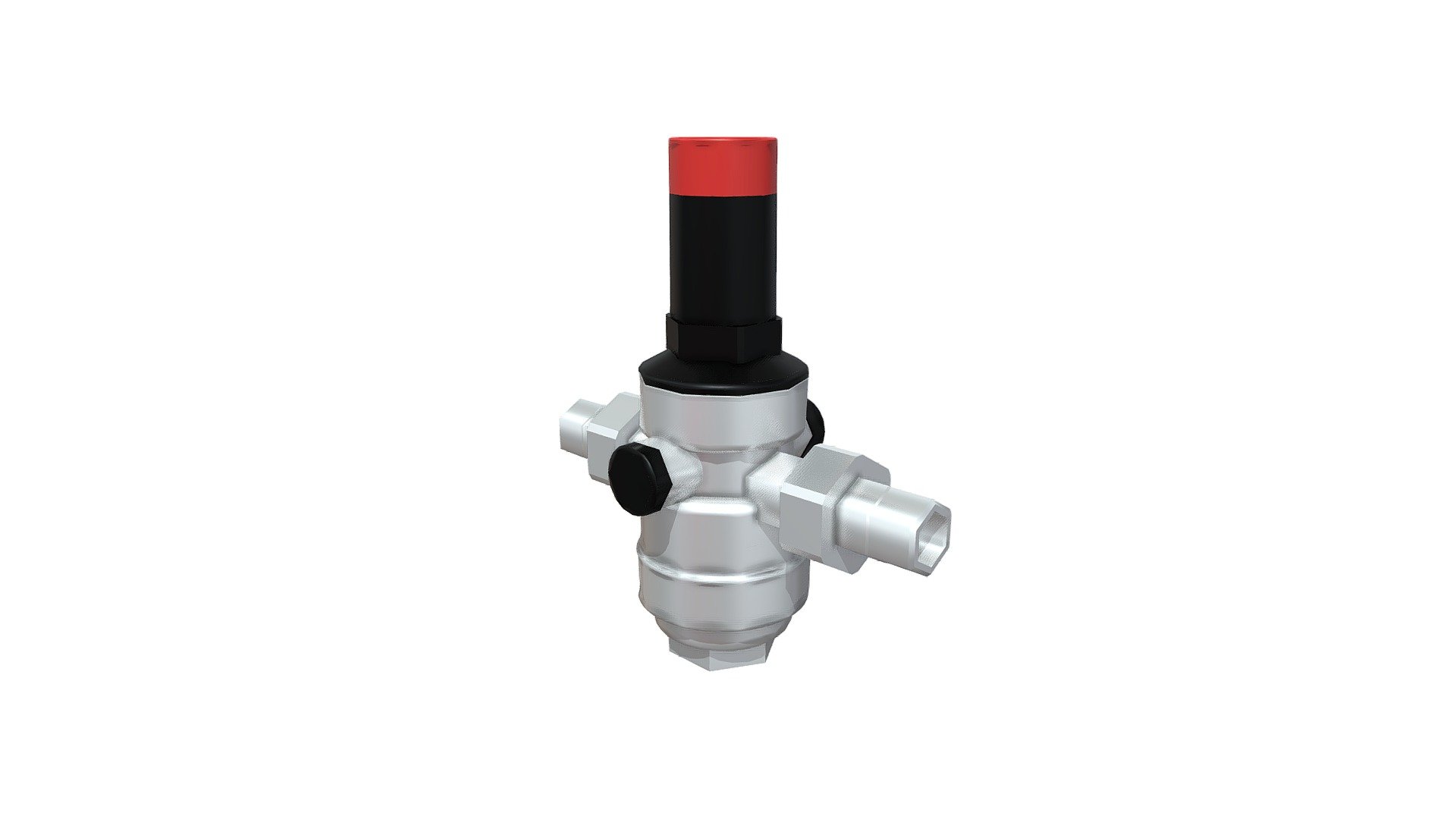 Resideo Pressure Reducing Valve D06FI - 3D model by bimstore ...