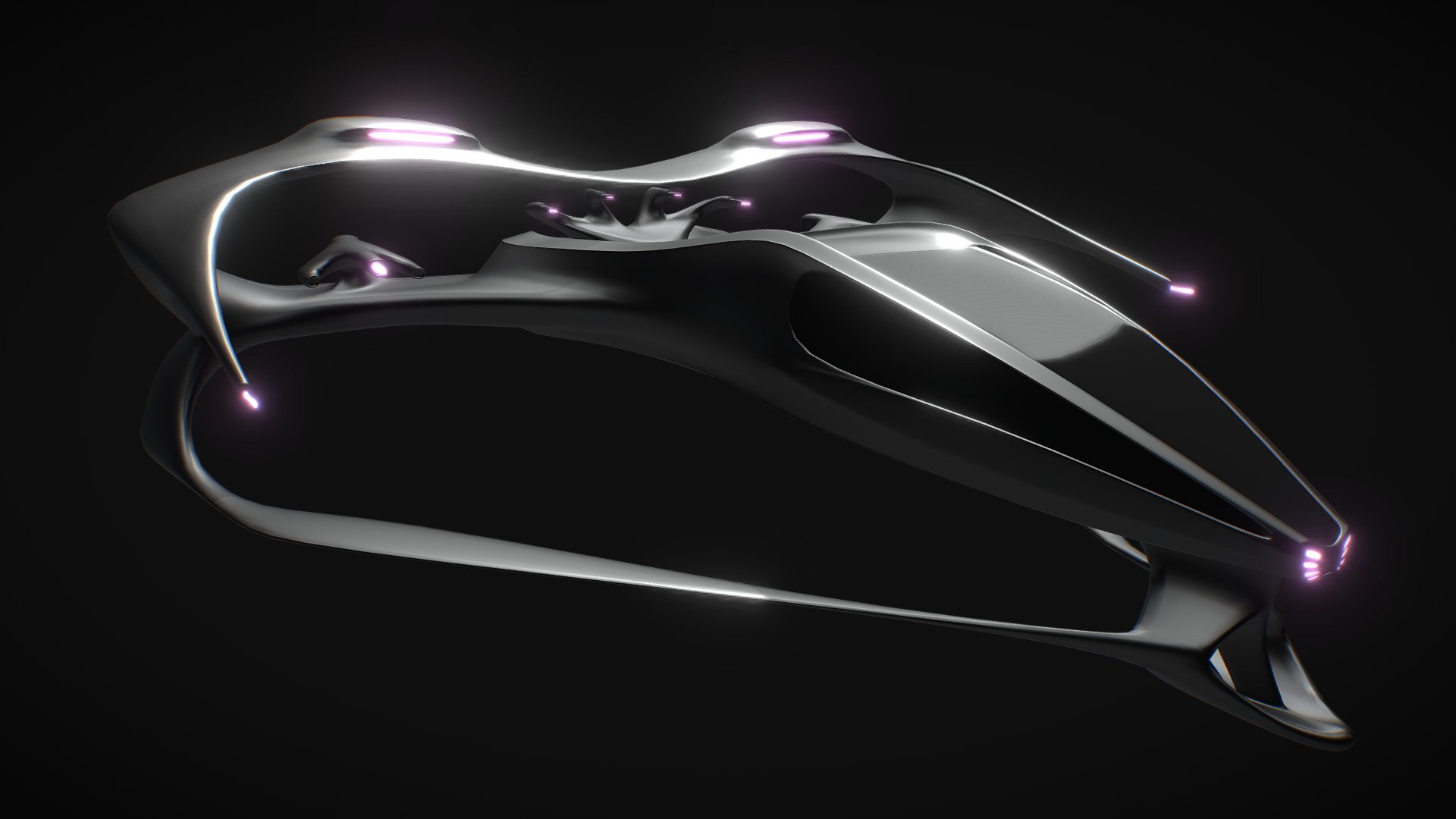 Alien Spaceship - Big Fighter - Buy Royalty Free 3D model by trimitek ...