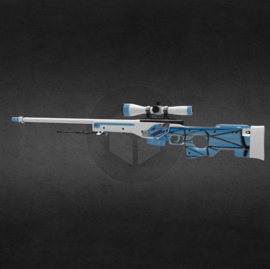 AWP | Ice Wolf - 3D model by Dark$taR (@darkstar4370) [f3ecbad] - Sketchfab