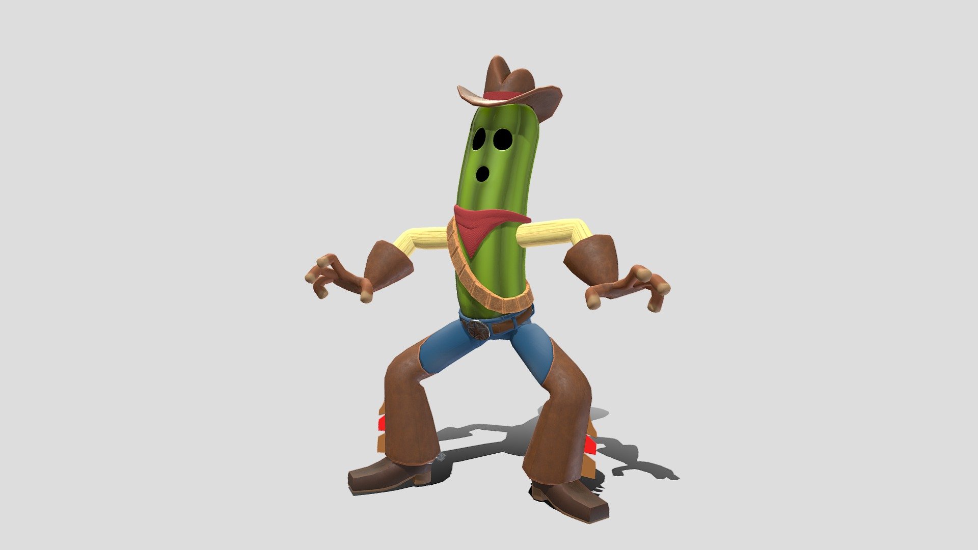 Lucky Luke - Buy Royalty Free 3D model by Jared64 [f3ed584] - Sketchfab ...