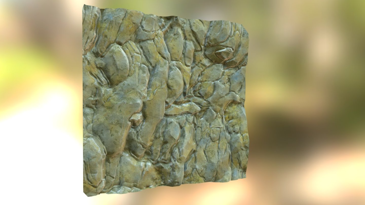 Weathered Rock - 3D model by cheersitssheers [f3ee09f] - Sketchfab